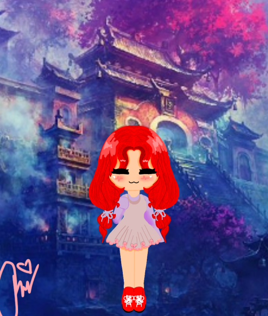 Cherry Girl - ibisPaint