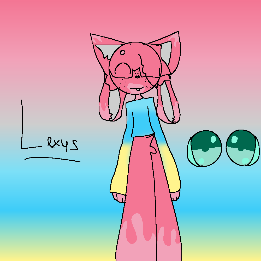 lexus the genderflux kittydog - ibisPaint