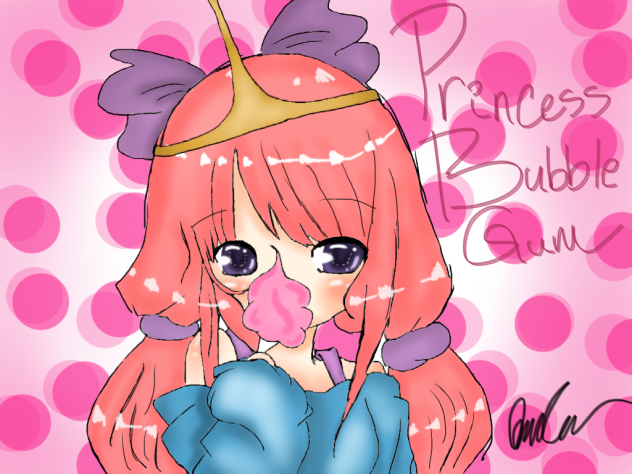 speed paint princess bubblegum - ibisPaint