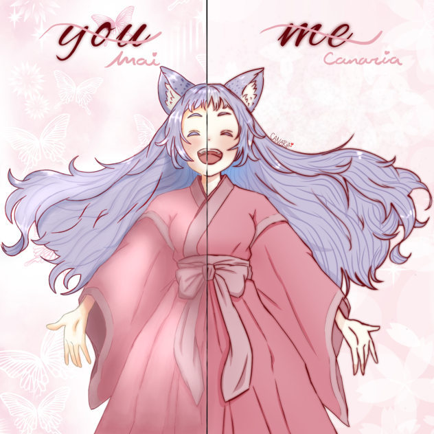 Collab (split drawing) - ibisPaint