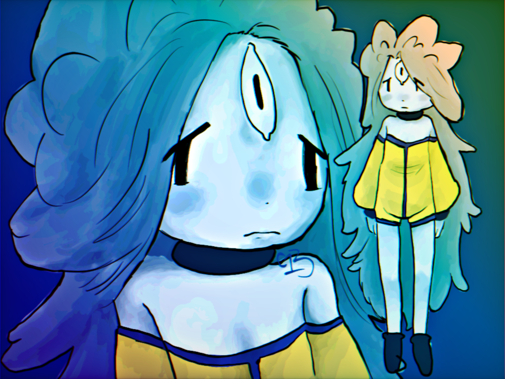 All consuming desire to have everything - ibisPaint