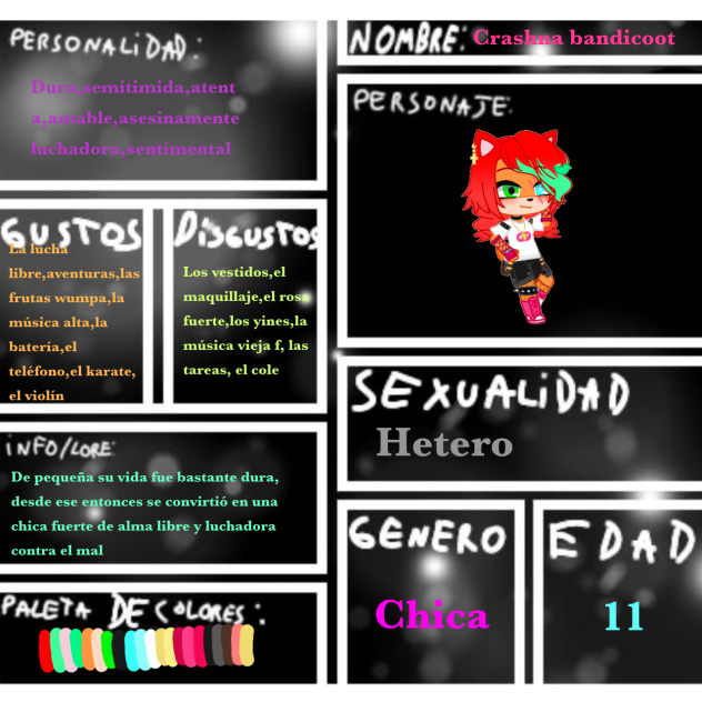 Info de mi oc vol3 - ibisPaint