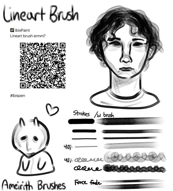 Lineart brush yahoo!! - ibisPaint
