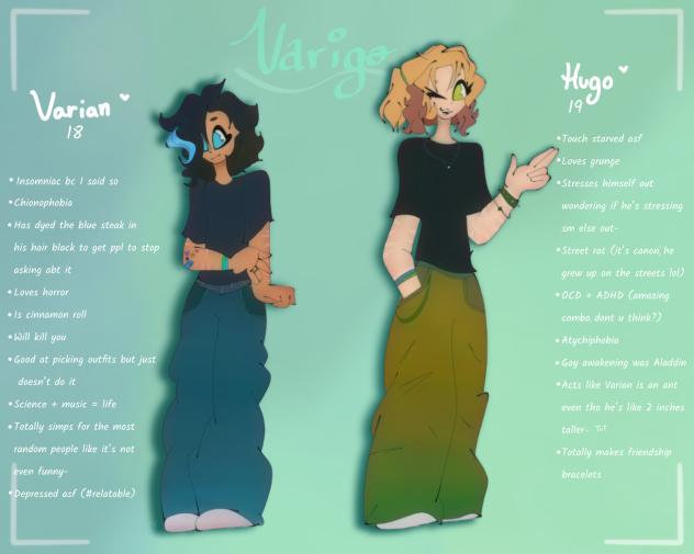 Varigo! 💚🤍🩵, 🩷💜💙 - ibisPaint