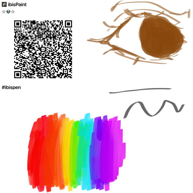 Qr code i made ★ - ibisPaint