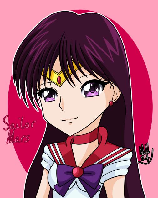 Sailor Mars - ibisPaint