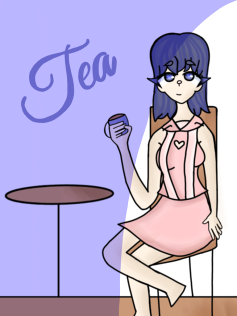 Teacup Girl - ibisPaint