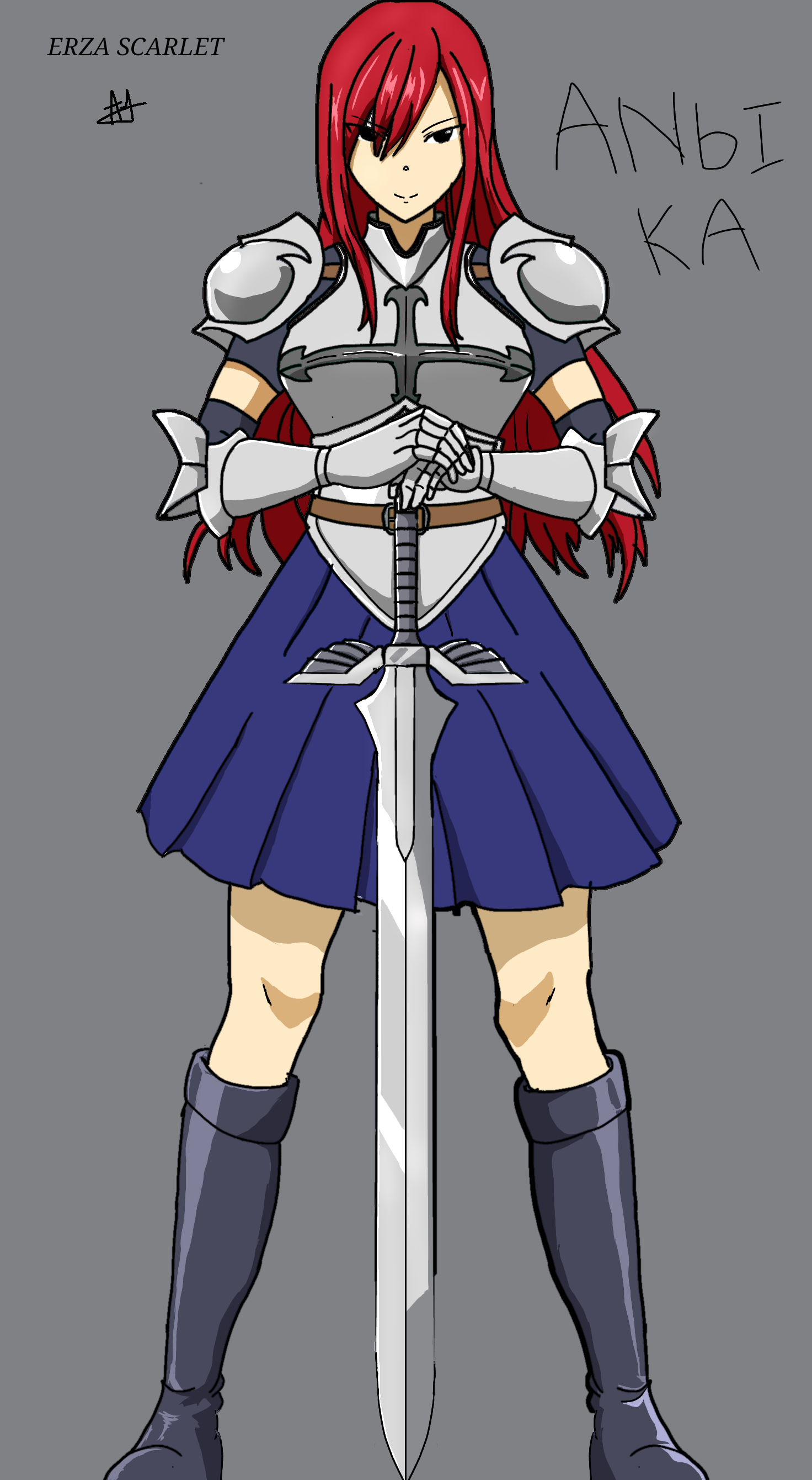 Erza Scarlet - ibisPaint