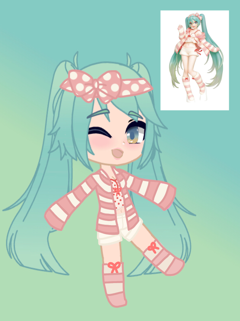 Miku as gotcha - ibisPaint