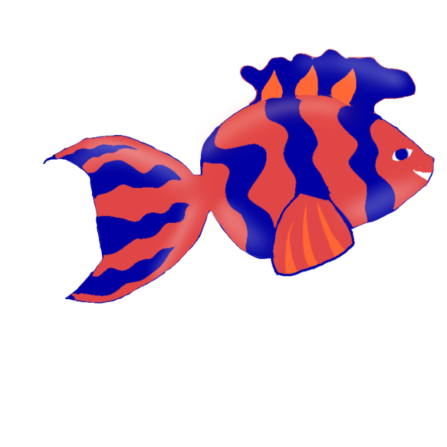 um peixe - ibisPaint