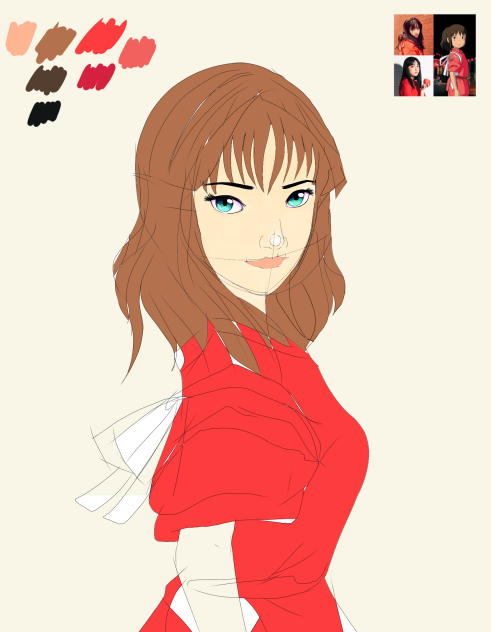 Chihiro Spirited Away - ibisPaint