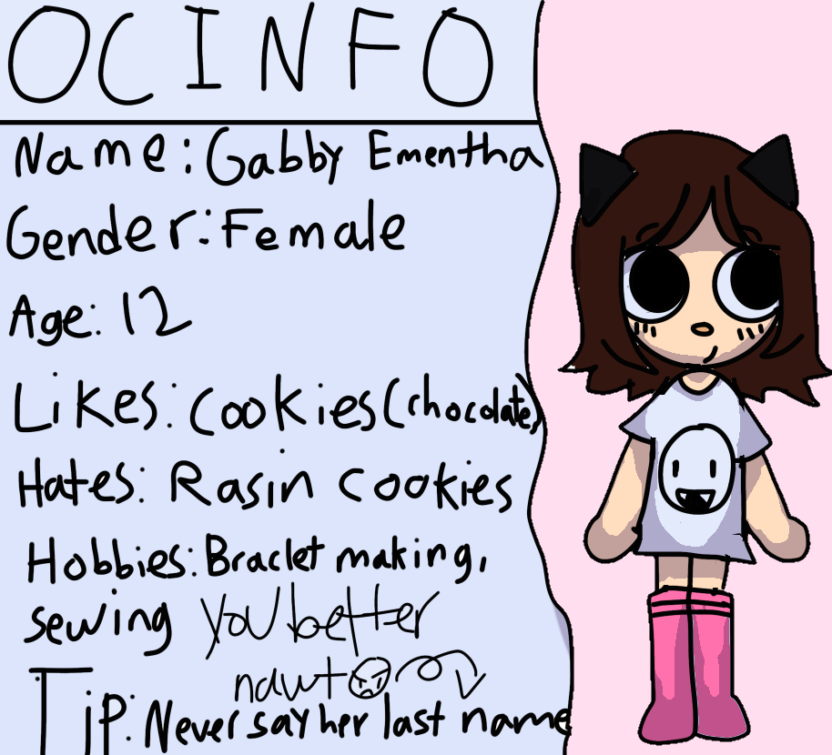 Gabby’s info - ibisPaint