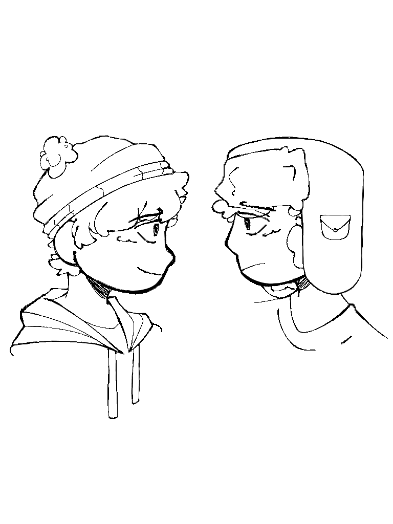 STAN AND KYLE RAHHH - ibisPaint