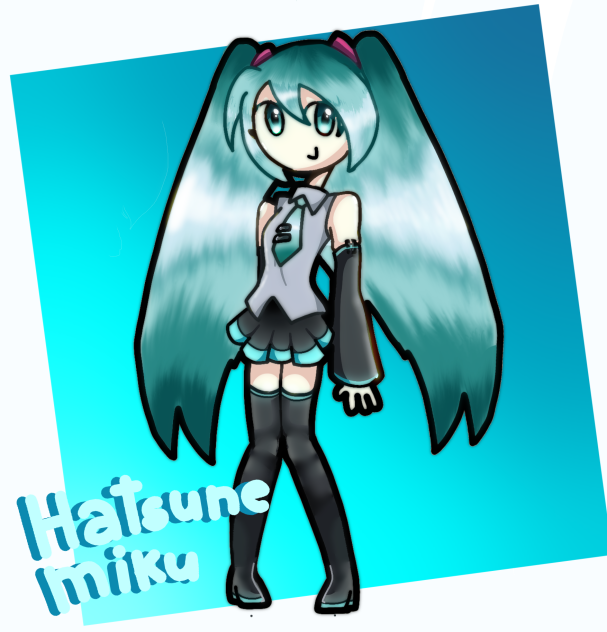 Hatsune Miku!! - ibisPaint