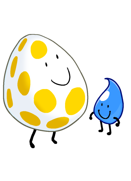 Eggy and teardrop - ibisPaint