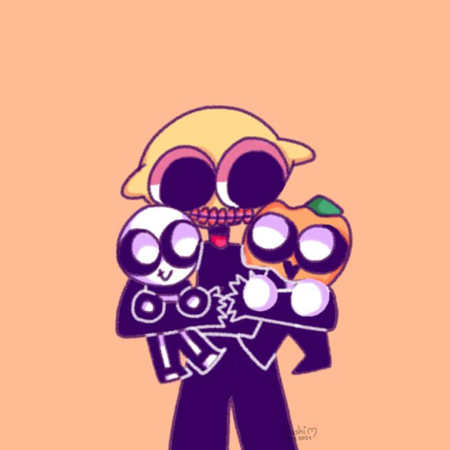 🍋Lemon Demon with Spooky kids👻 - ibisPaint