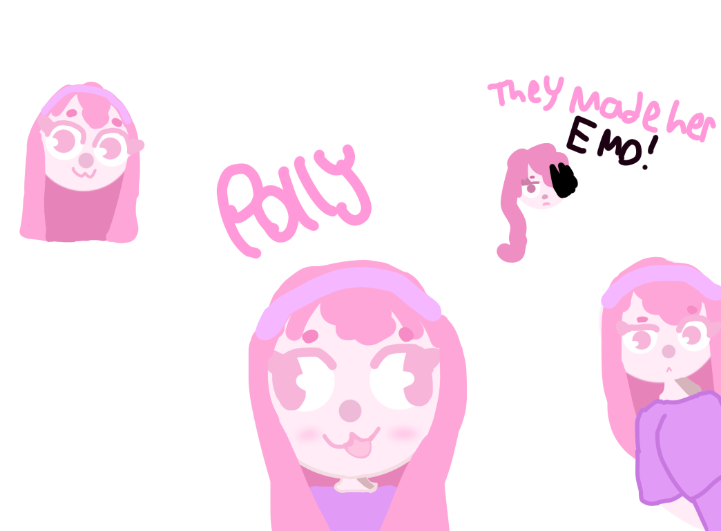 My new oc Polly - ibisPaint