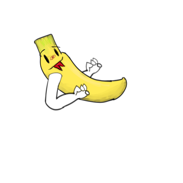 Freaky banana - ibisPaint