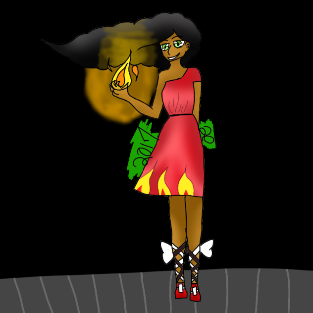 Fire Mage - ibisPaint