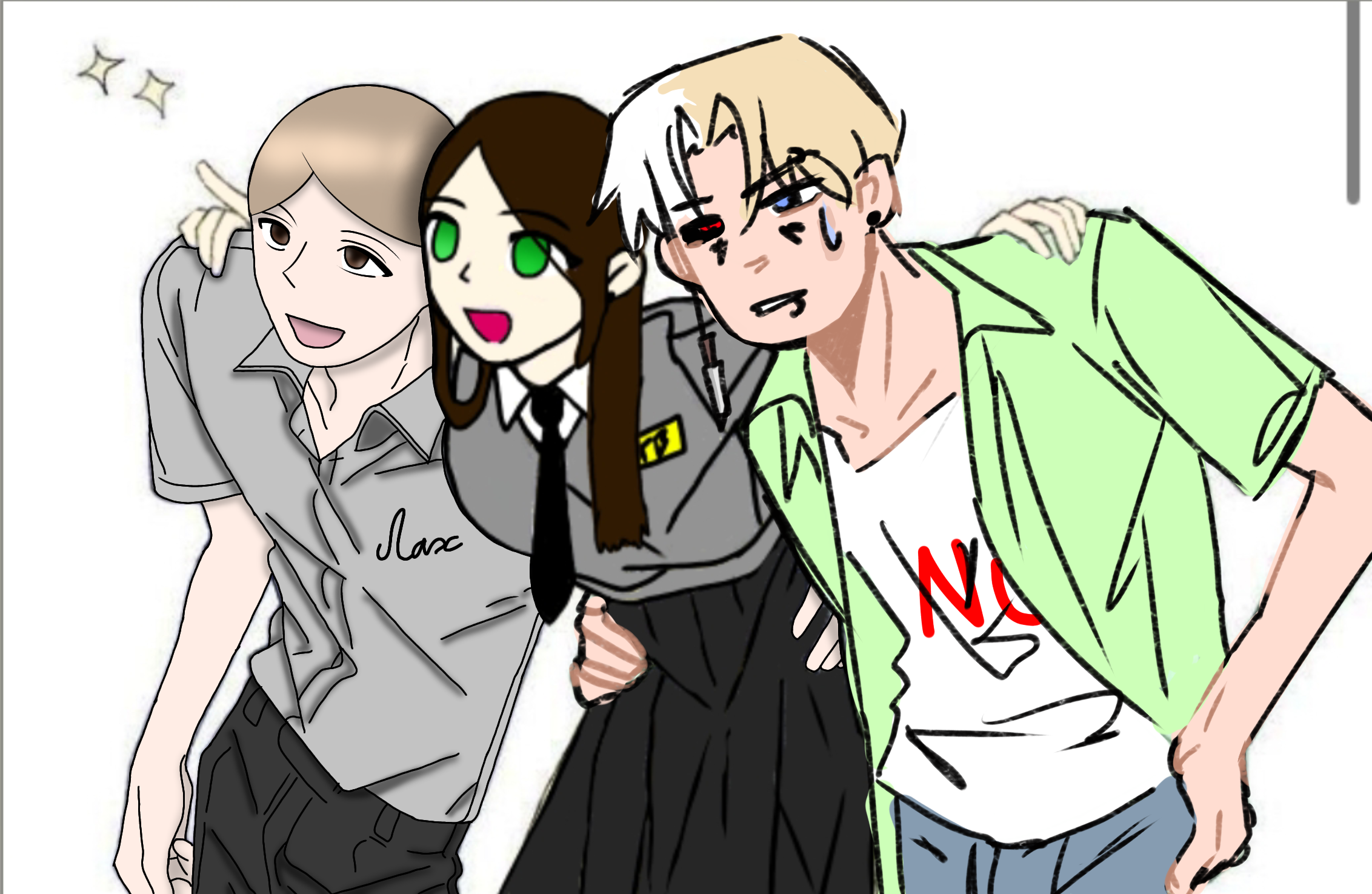 Collab with The Bachmann and Max - ibisPaint