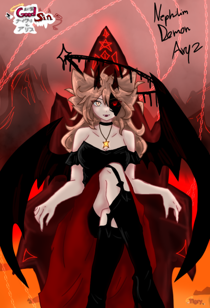 Nephilim Demon Aryz 😈 - ibisPaint