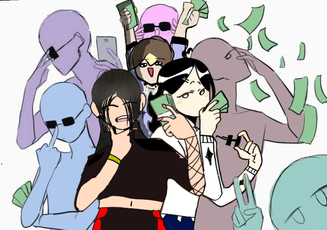 Money money Collab - ibisPaint