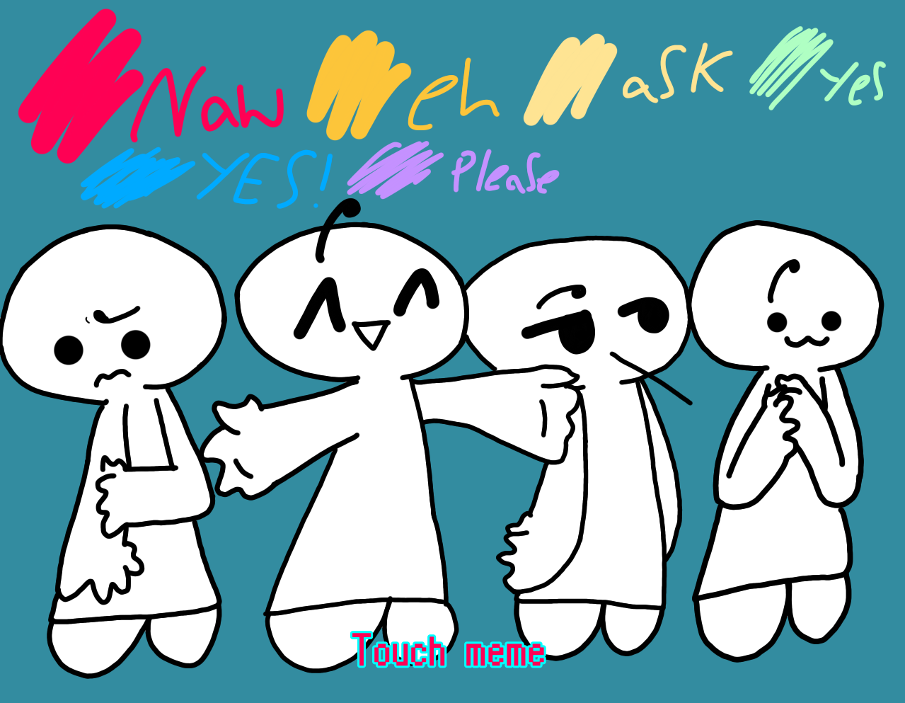 Touch meme base - ibisPaint