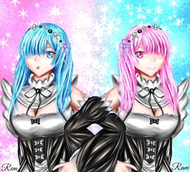 REM & RAM - ibisPaint