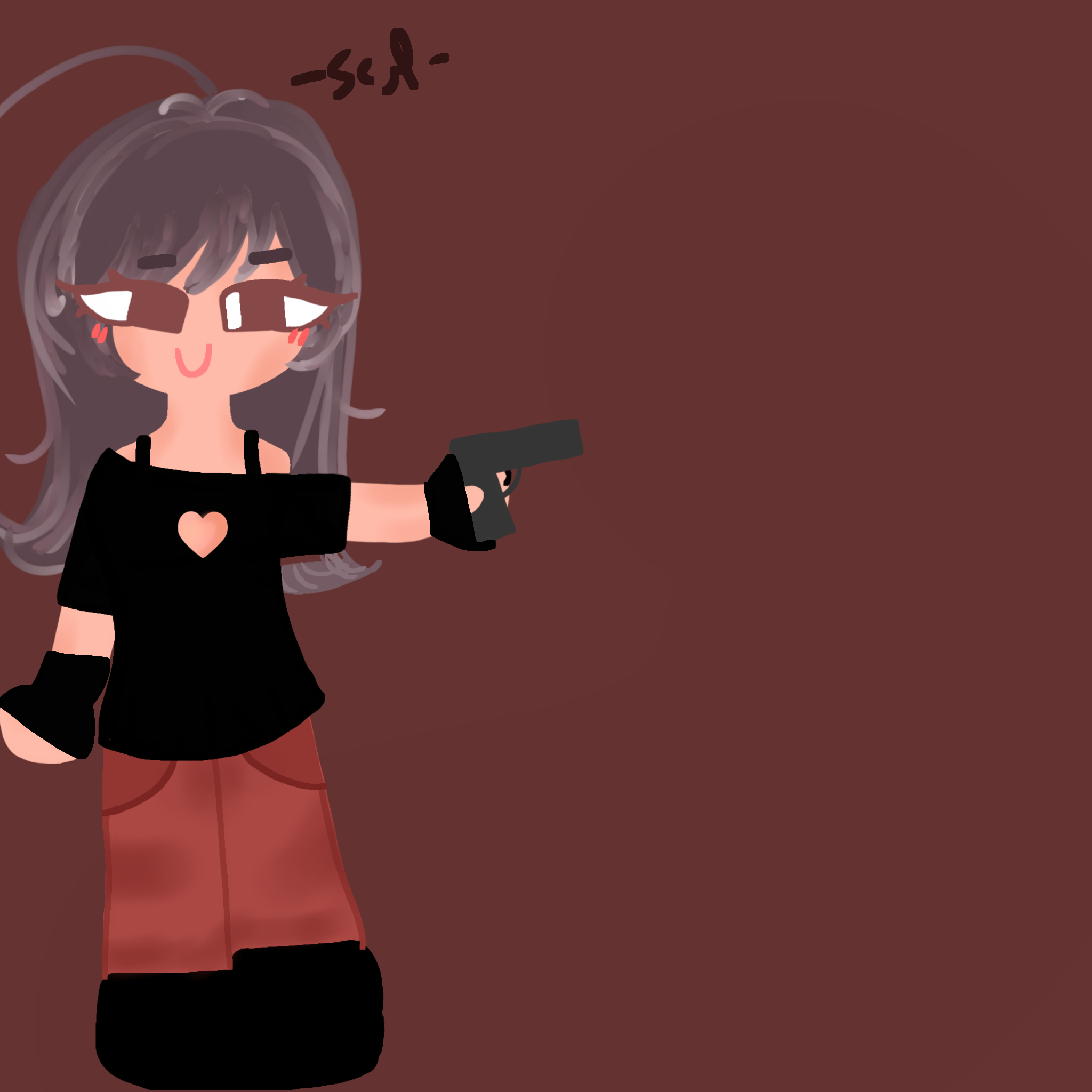 a drawing + collab IF you want to😗 - ibisPaint