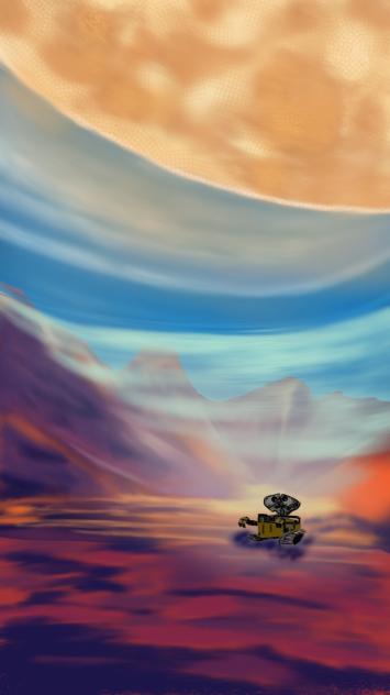 somewhere in earth # Wall E - ibisPaint