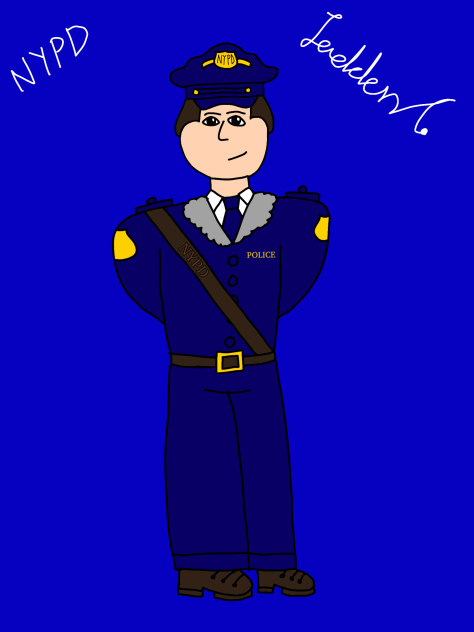 New York police officer - ibisPaint