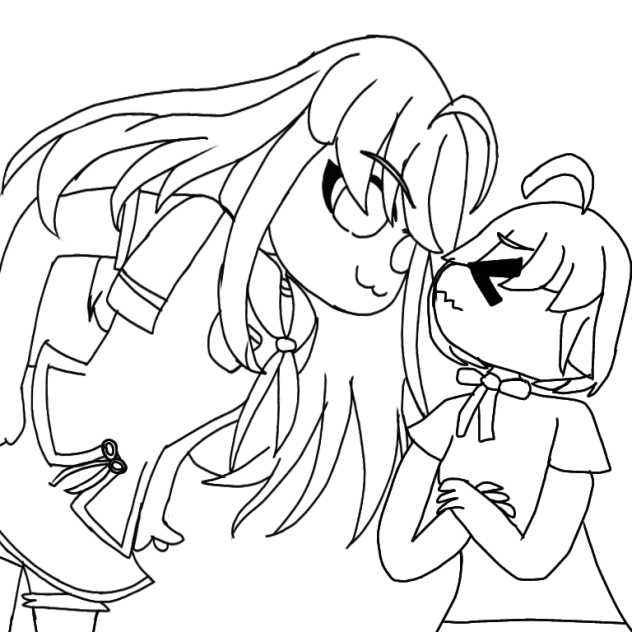 un-colored (I'm tired imma go sleep) - ibisPaint