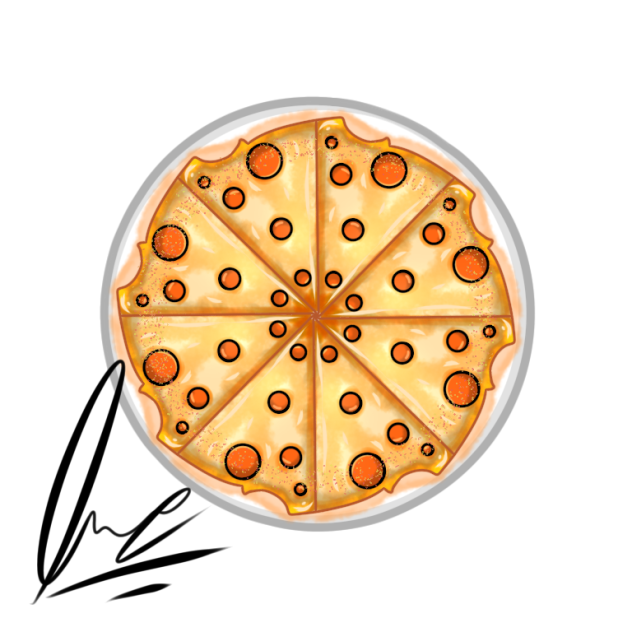 pizza - ibisPaint