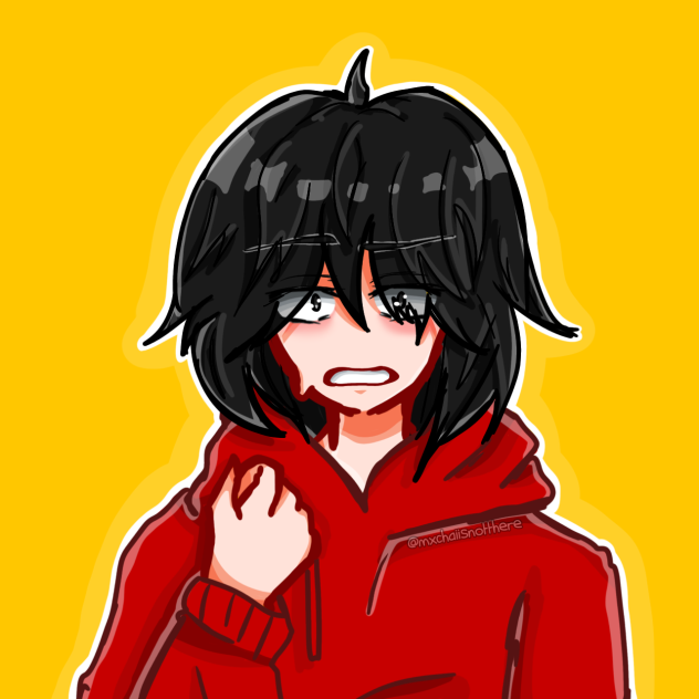 Tears falling down at the party - ibisPaint