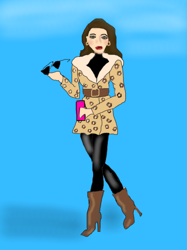 Winter fashionista - ibisPaint