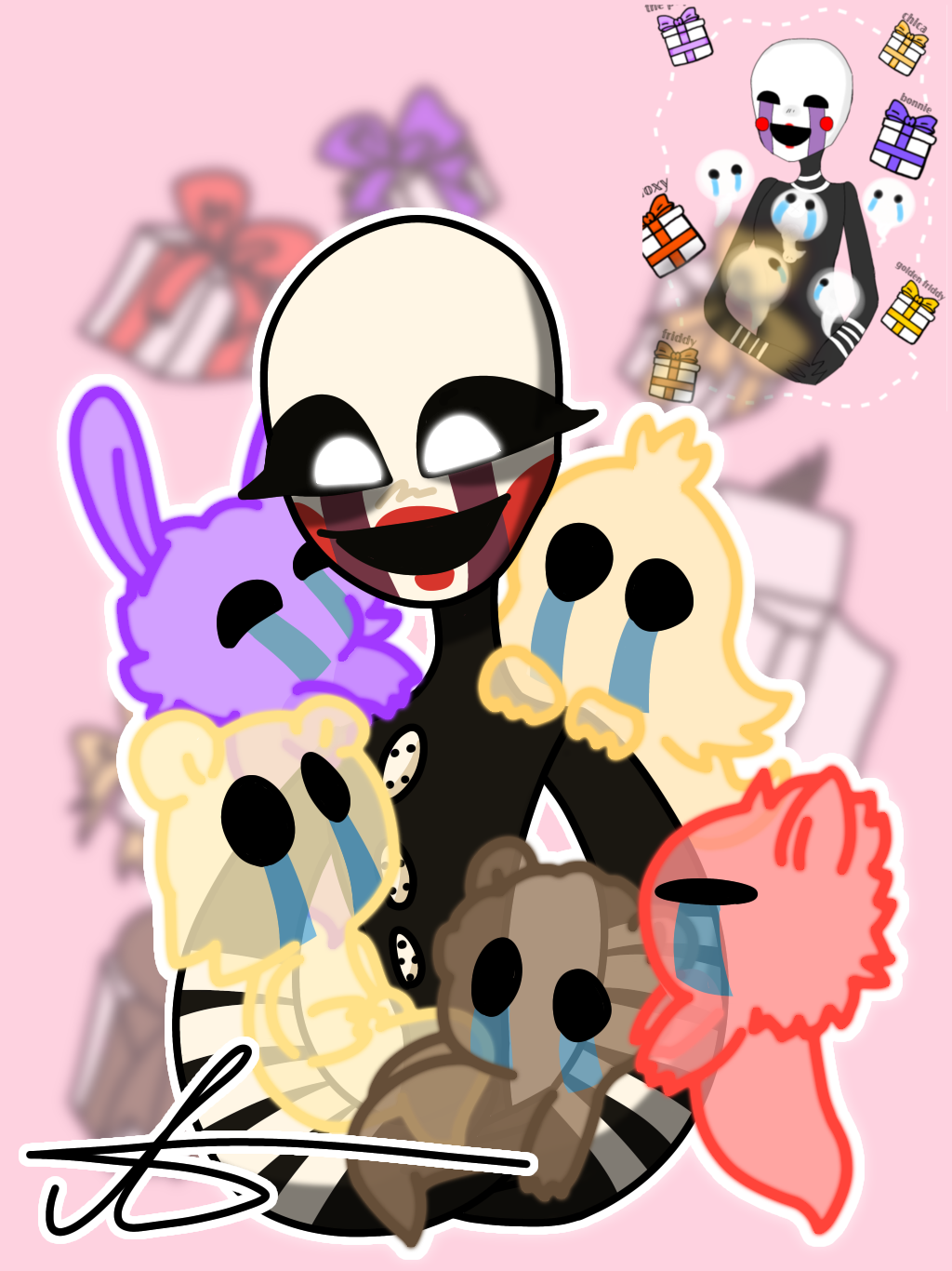 The Puppet and the ghosts - ibisPaint