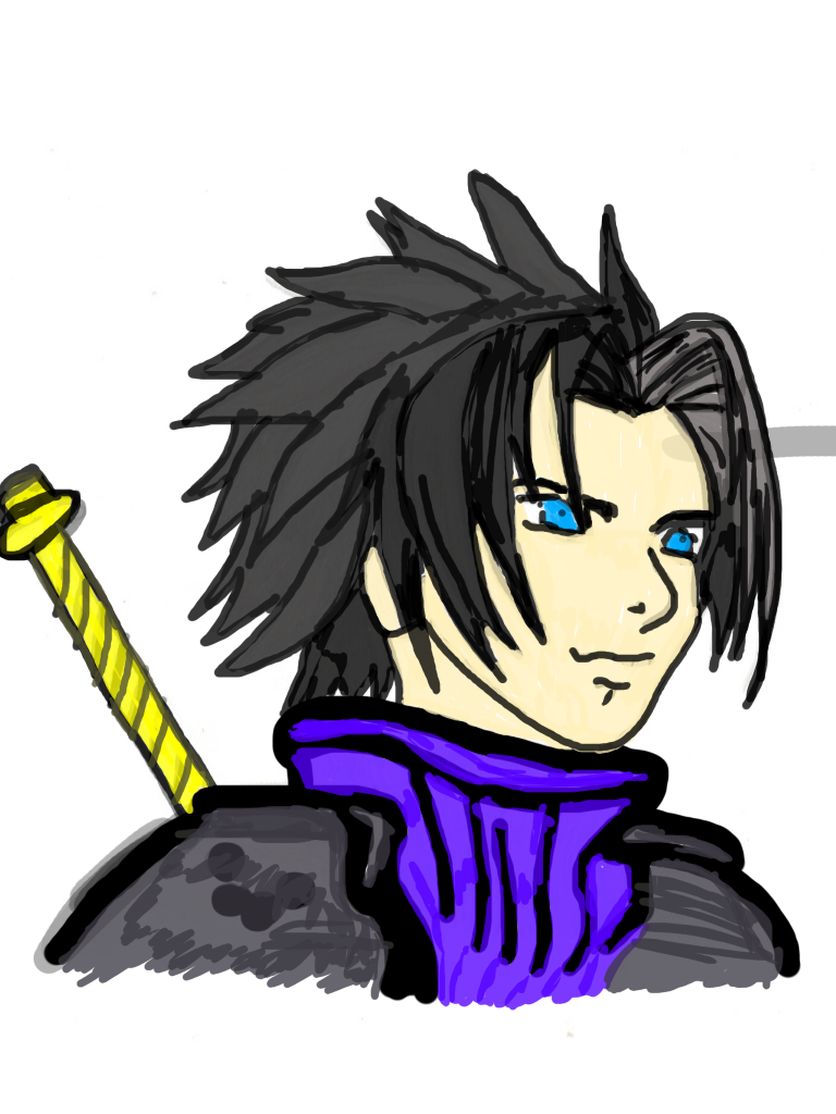 zack fair ff7 crisis core - ibisPaint