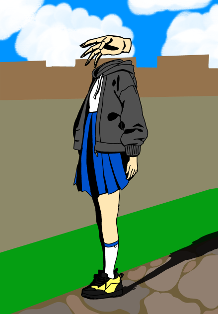 random weirdcore character - ibisPaint