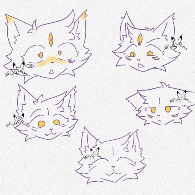 Heaven Sent expression sheet - ibisPaint