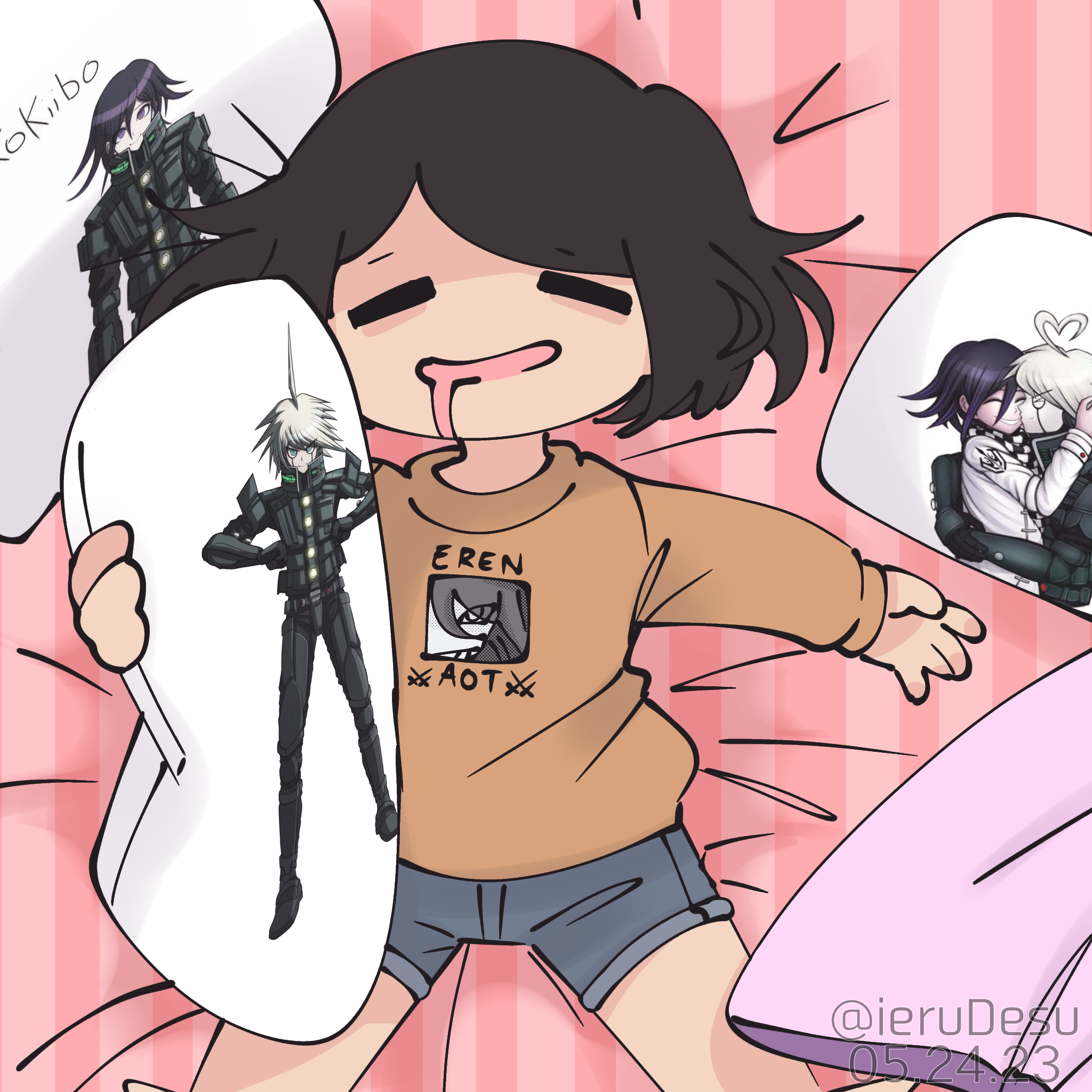 Kiibouma pillows... - ibisPaint