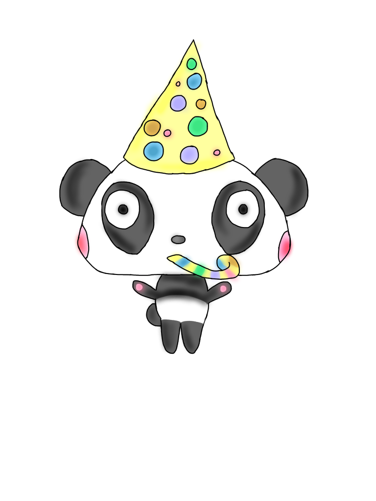 SpeedArt Cute Panda - ibisPaint