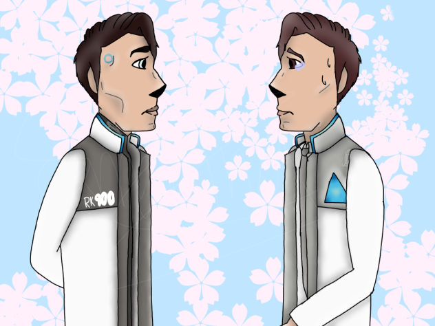 Connor and RK900 - ibisPaint