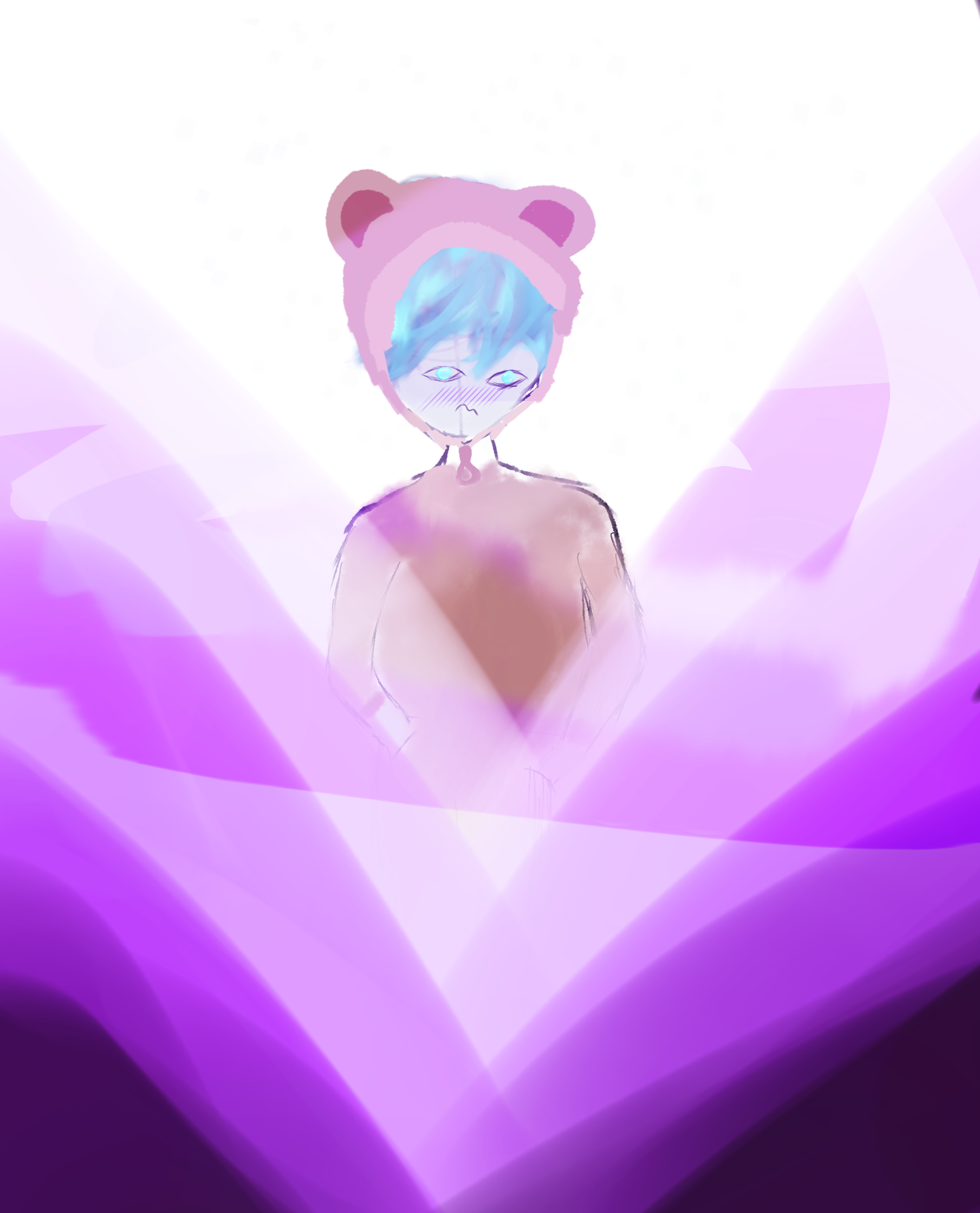 Light up cute bear! - ibisPaint