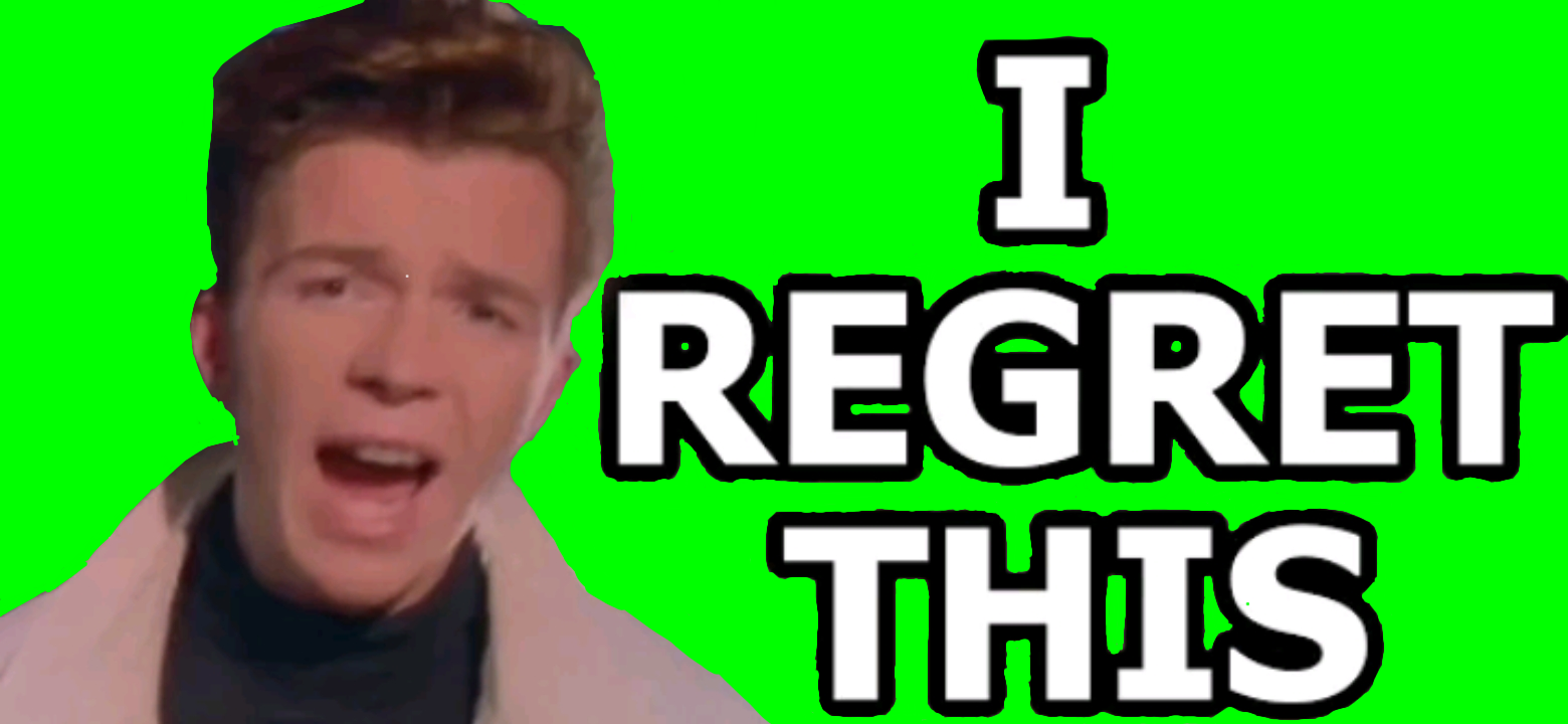 Rick Astley Thumbnail Green Screen - ibisPaint