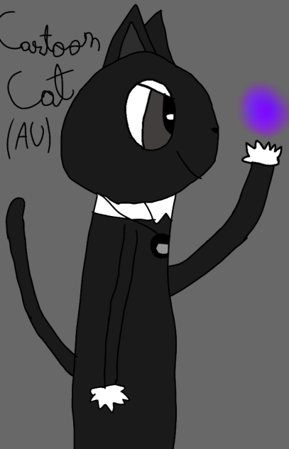 cartoon cat (OC and AU) - ibisPaint