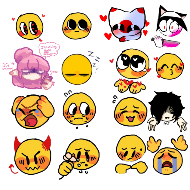 Heads collab - ibisPaint