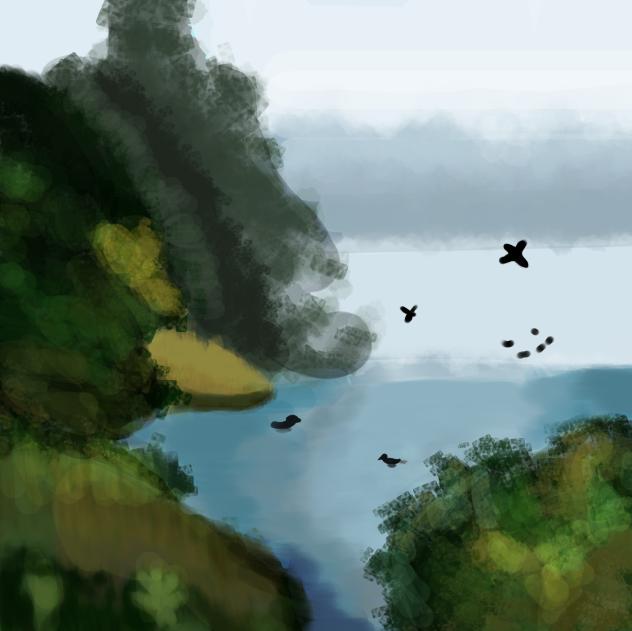 Studying backgrounds 10 - ibisPaint