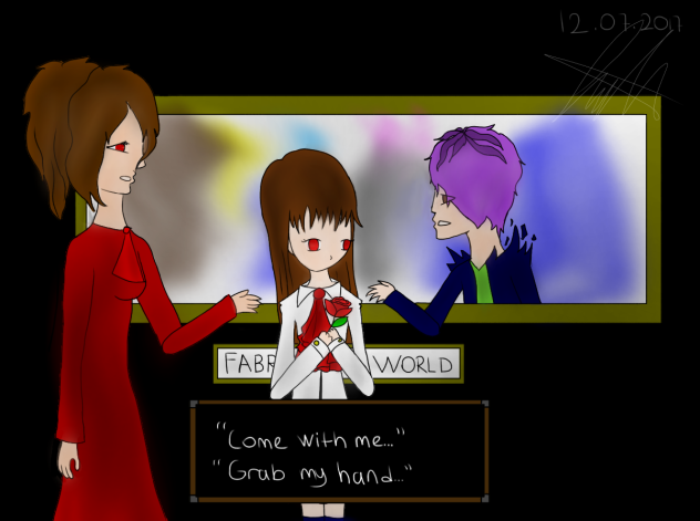 Come With Me Ib (Ib SpeedPaint) - ibisPaint