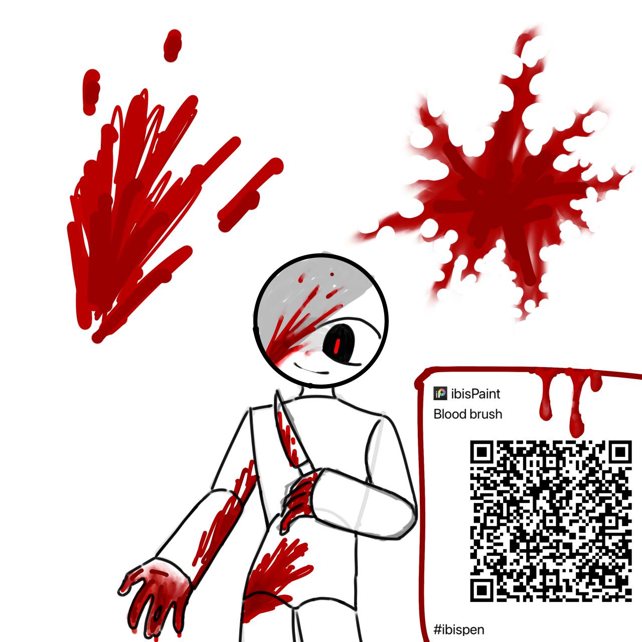 Blood brush - ibisPaint