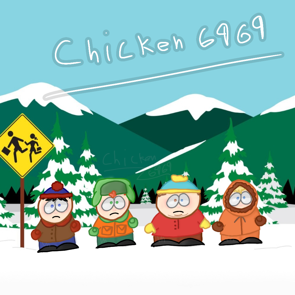 The bus stop - ibisPaint